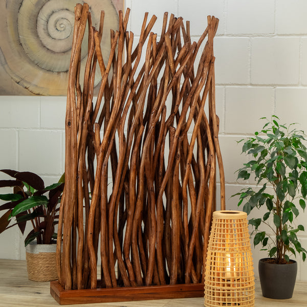 RAUMTEILER "TEKEA" | Treibholz Äste Paravent - DESIGN DELIGHTS